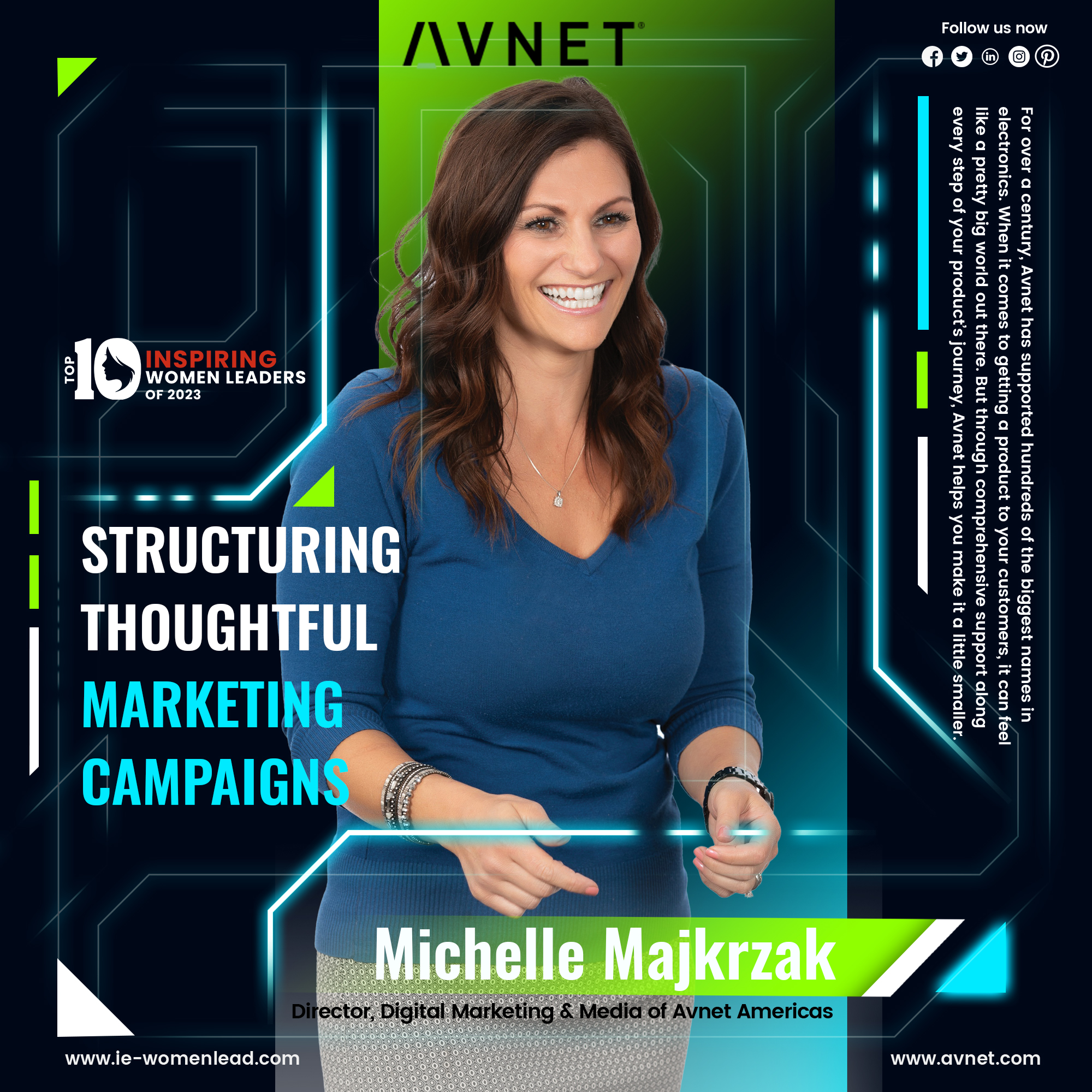 Michelle Majkrzak, Director, Digital Marketing & Media of Avnet ...