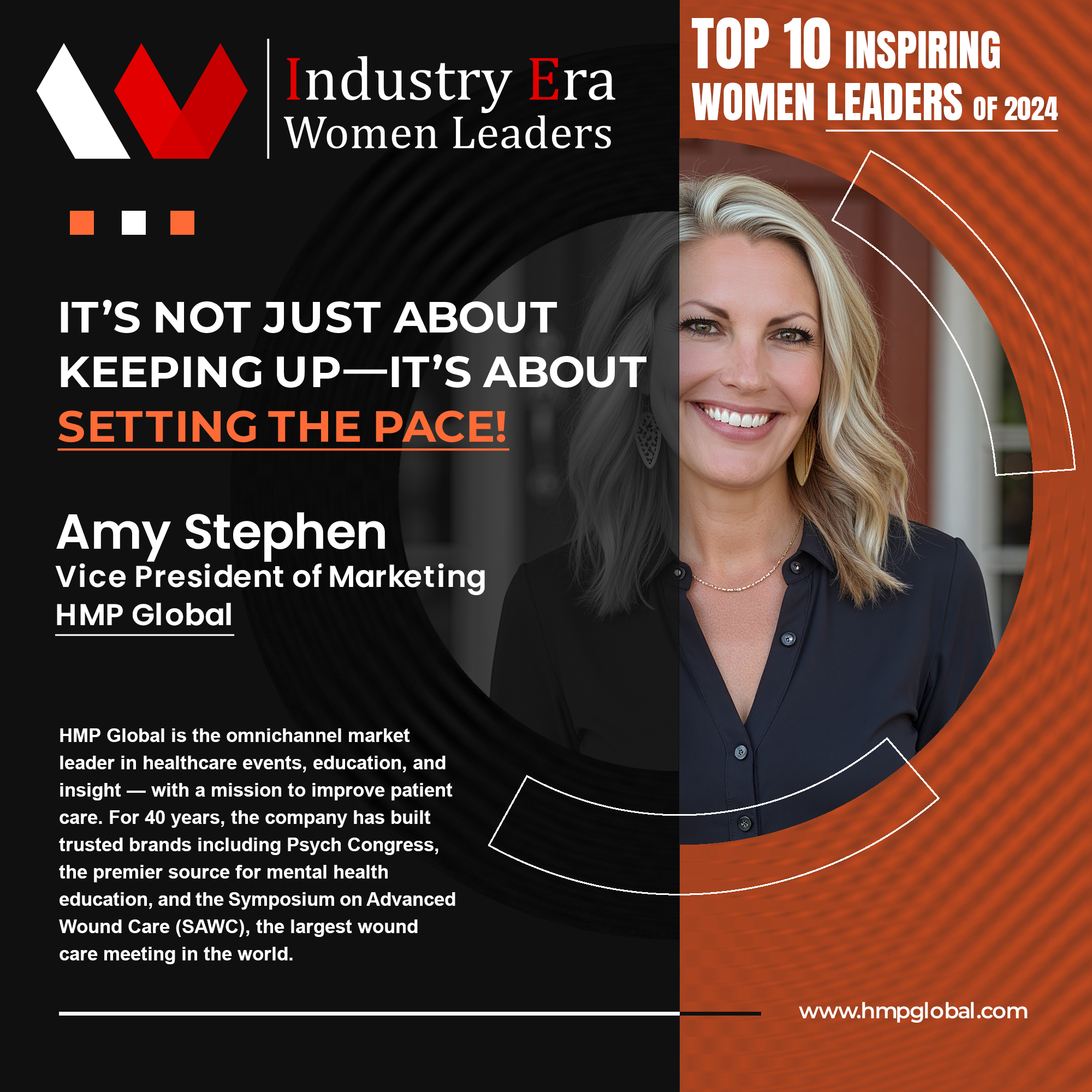 Amy Stephen, Vice President of Marketing at HMP Global, Top 10 ...